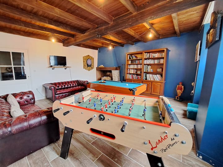 La Villa Des Lettres  - Gîte De 14 Couchages - Jonzac