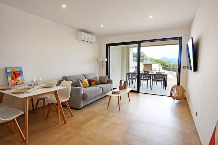 A Vista - Magnifique T2 Neuf De Plain-pied à Calvi - Calvi