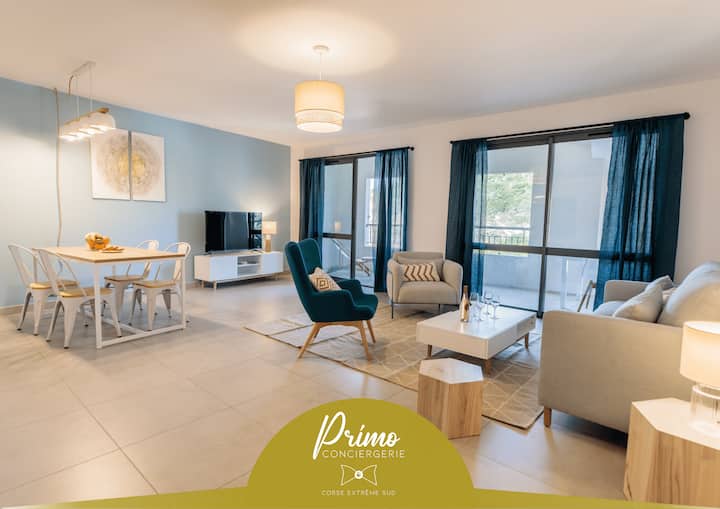 Le Nathalia – T3 4 éToiles, Vue Port De Bonifacio - Plage de Bonifacio