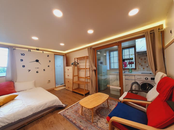 노을이 예쁜 조용한 집/Studio, 장기숙박 40%, 삼성전자, 병점역, 세마역 Jc - Osan-si