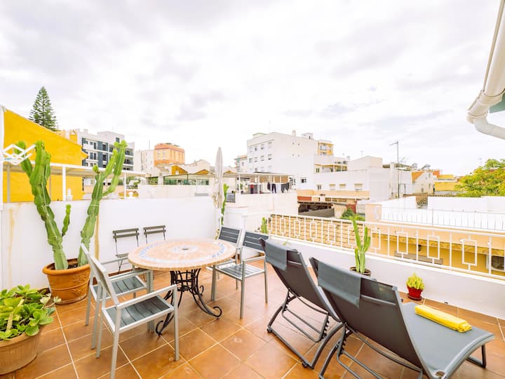 La Terraza De Rojas Apartamentosmalagamanagement - Málaga
