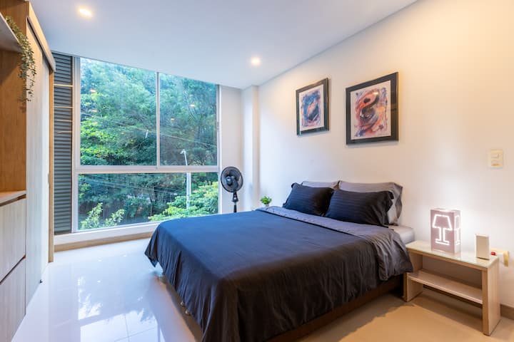 El Poblado Private Apt-fast Wifi Provenza - Tesoro - Medellín