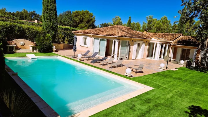 La Tissonnière Spa Piscine 10 Min Aix En Provence - Rognes