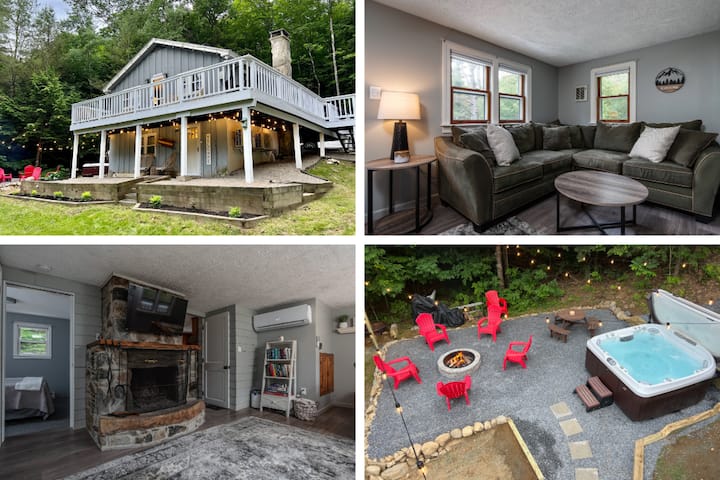 Cozy Chalet W/ Jacuzzi Hot Tub Near Okemo Mountain - Vermont