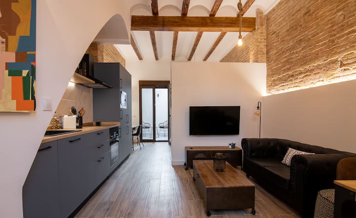 La Casa De Pescadores De La Abuela En El Cabanyal - 瓦倫西亞