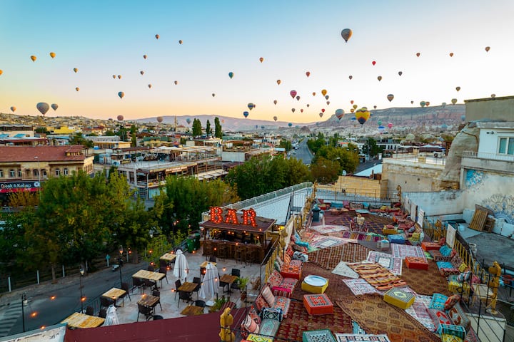 5-bed Suite In Central Cappadocia (Breakfast/roof) - 格雷梅