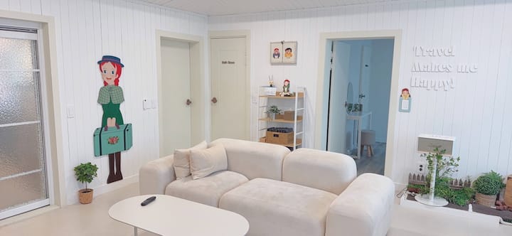 3f Spacious 3br/2bath | 4m Stn, Haeundae Center - Busan