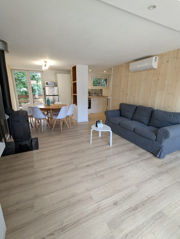 Chalet Cosy Pour 6 Personnes Proche Océan - Labenne