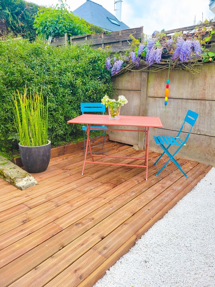 Cosy Rez-de-jardin/maison Proche Centre Ville - Vannes
