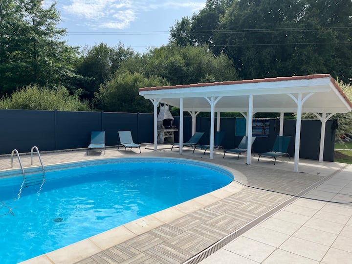 Maison 3 Chambres Avec Piscine - Mont-de-Marsan