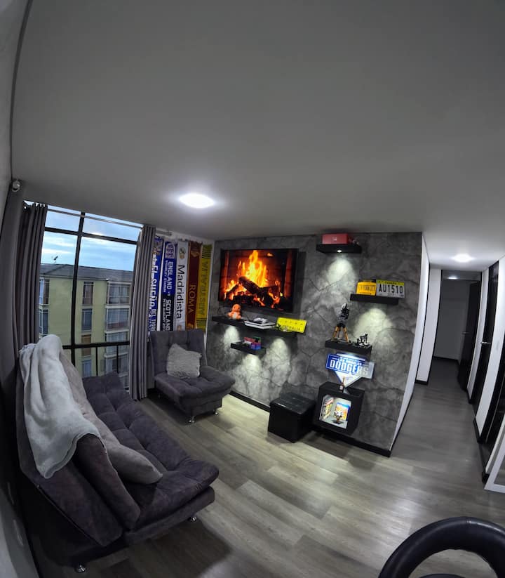 Renovated Glamorous Apt Fully Eq - Bogota