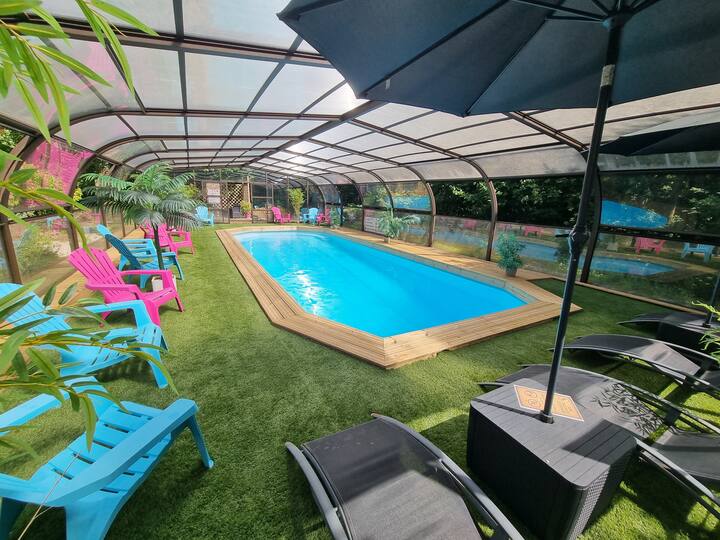 Chalet 8 - 8p - Piscine & Parc , 100m Cadre Noir - Saumur