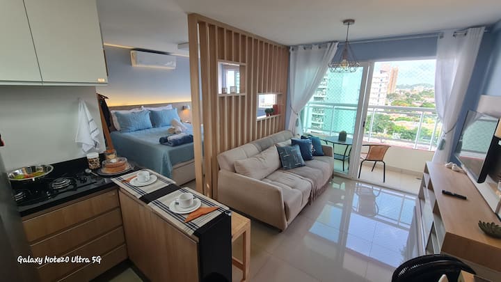 Top 1% Do Airbnb Em Ponta Negra Com Varanda E Rede - Natal