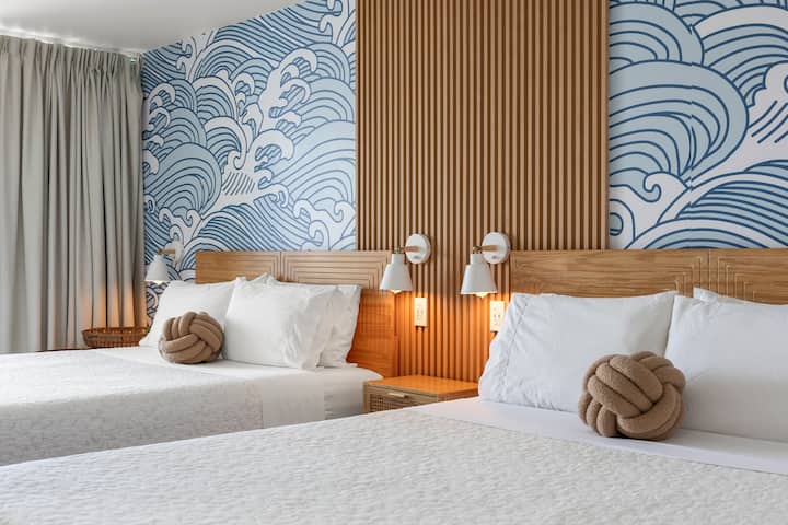 27fl-modern Beach Vibes!~renovated Waikiki Condo~ - Honolulu