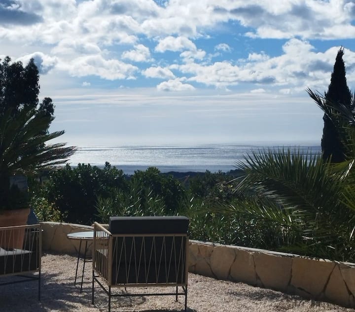 Villa, Magnifique Vue Mer, Piscine, Jacuzzi - La Croix-Valmer