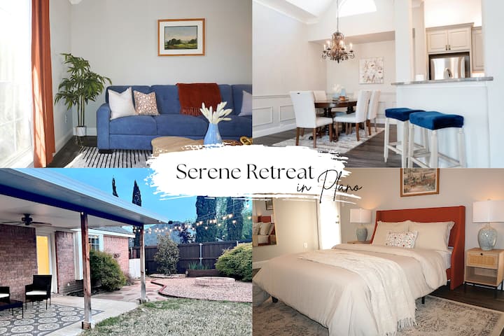 3 Miles To Legacy West | Private Serene Retreat - Plano, TX