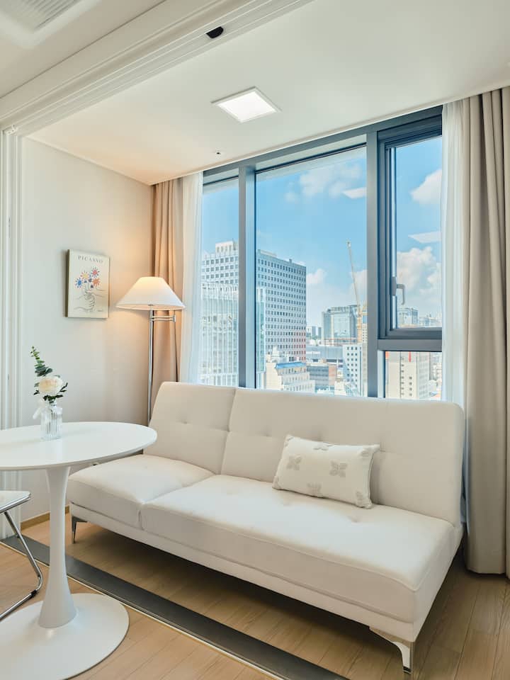 [&Home M406] 명동 | 최대3명ㅣ트리플역세권 | 역도보3분 | 서울여행 - Seoul