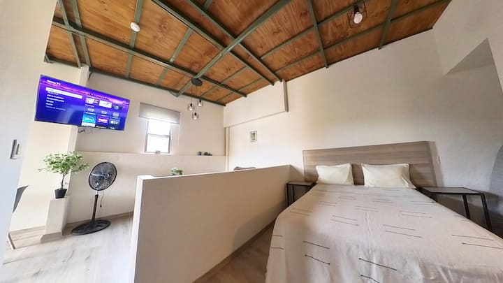 Peaceful Aparment With Ac In Front Of The Park - Oaxaca