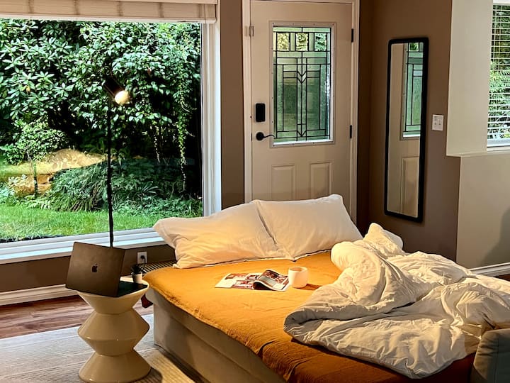 Creekside Garden Suite: Private + Cozy + Walkable - Port Coquitlam
