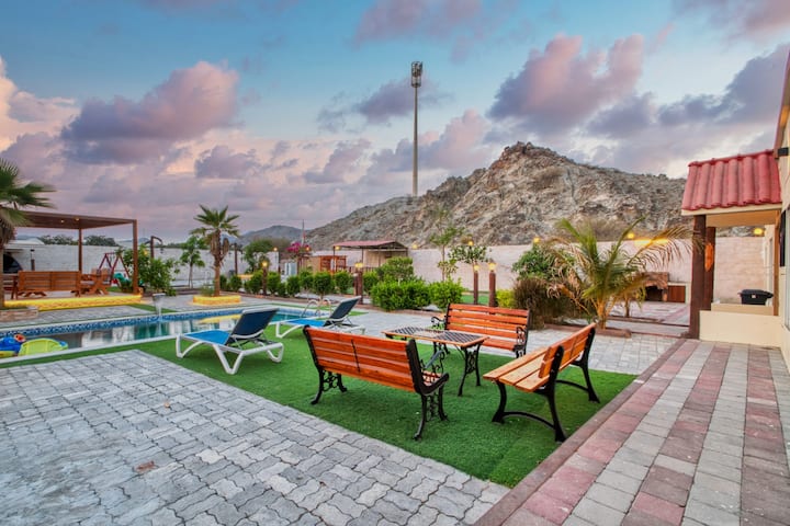 4br Farm Stay Villa Pool Bbq Mountain View - Fujairah