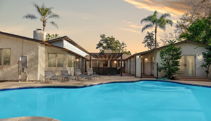 5 Mins From Universal W/ Heated Pool/spa/golf/pong - Los Angeles