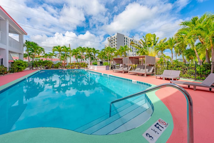 Bring The Color Back! Beachside Retro Motel - Clearwater Beach, FL