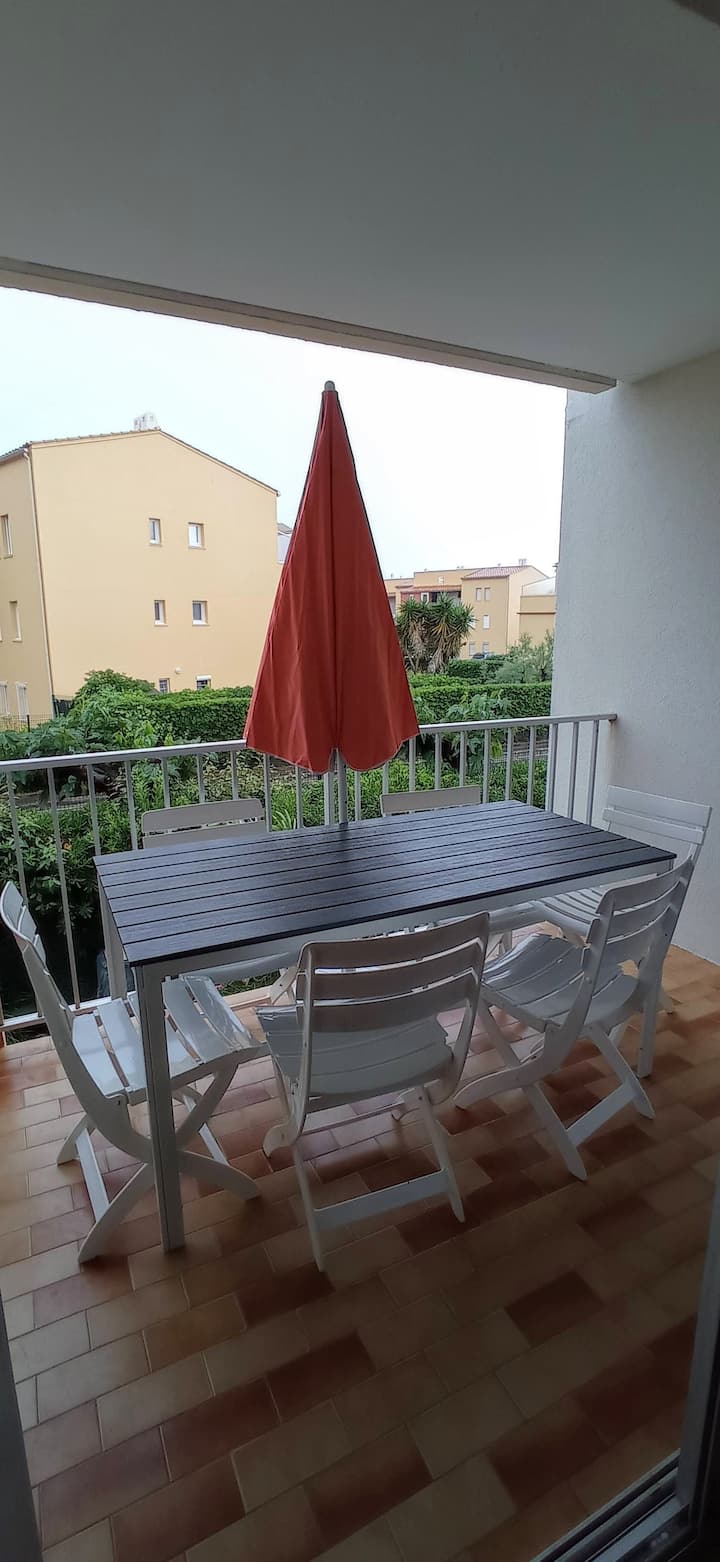 Appart. 6/7 Pers. à 150 M De La Plage Richelieu - Agde