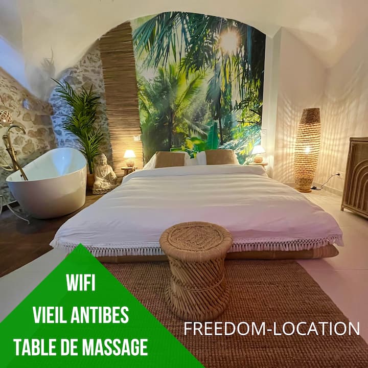 Le Bali Safranier* Vieil Antibes*table De Massage - Antibes