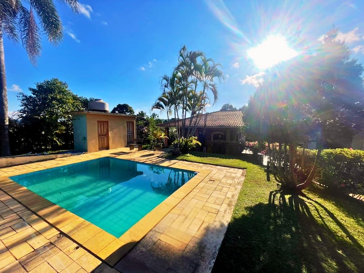 Chácara Com Piscina Em Condomínio De Ibiúna - Ibiúna