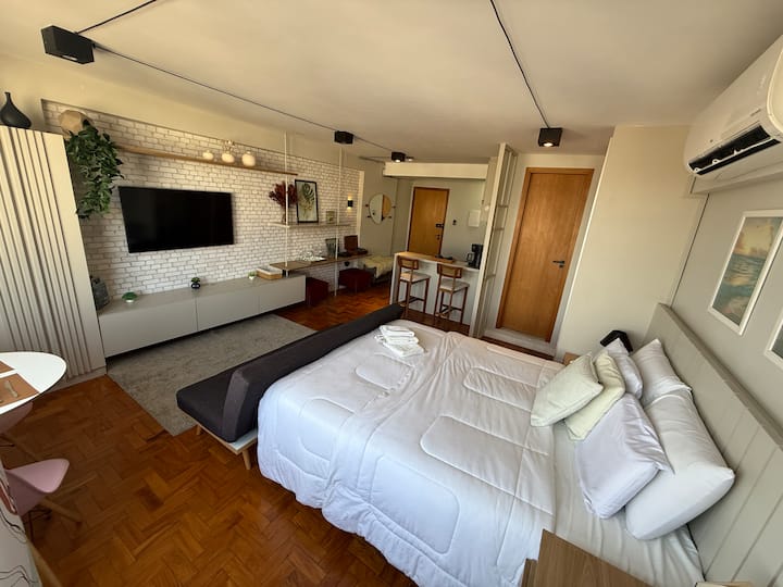 Aconchegante Apto Para Casais No Centro De Sp - Sao Paulo