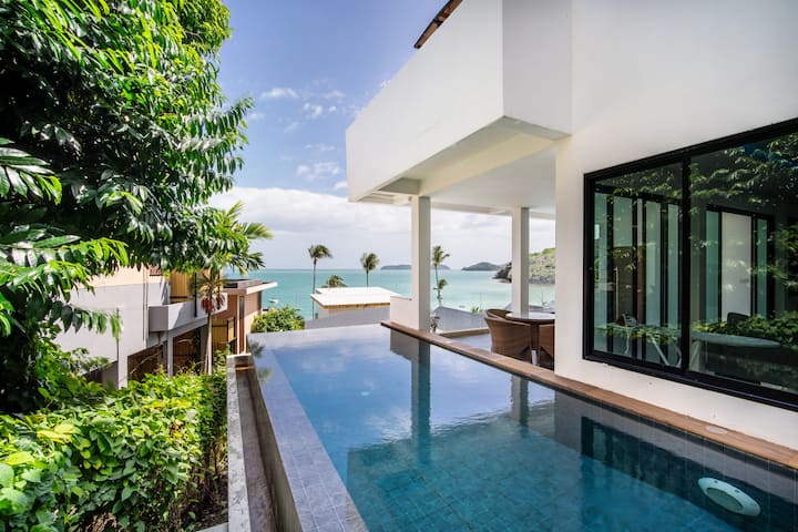 无敌海景7卧别墅｜50米直达海滩｜免费清洁｜早鸟折扣 - Phuket