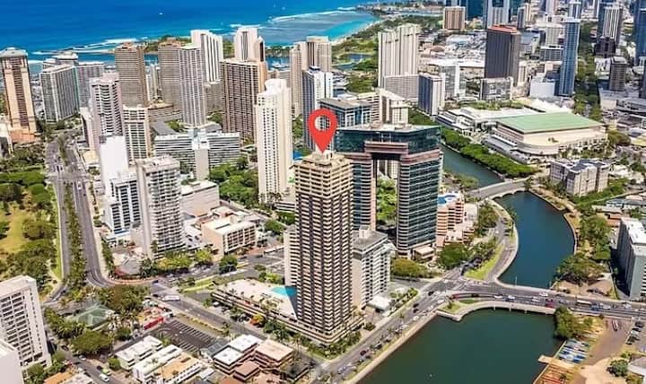 Waikiki Studio Hawaii Family Friendly Room 6guests - Honolulu