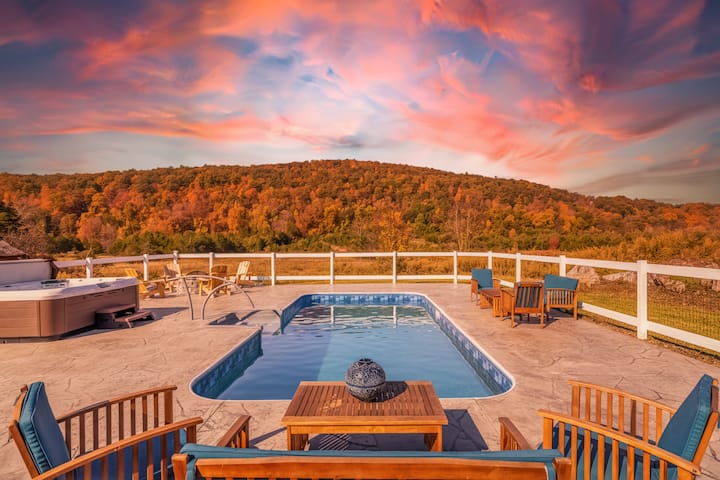 Pool*hot Tub*pirate Ship*fire Pit*luxury Farmhouse - Hudson, NY