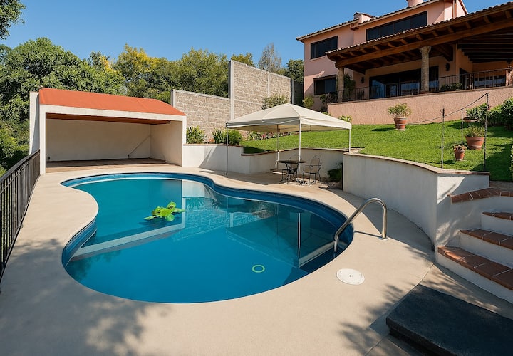 Large House With Pool, Terrace And Private Garden - Cuernavaca