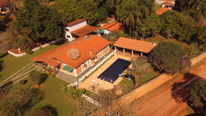 Casa De Fazenda Wi-fi Piscinas Suítes Reformadas - Atibaia