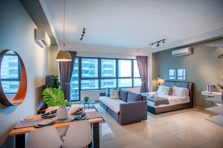 Deluxe Comfy Suite Near Klcc @ Ampang #At105 - マレーシア クアラ・ルンプル