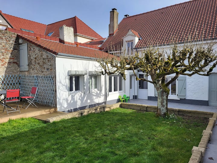 Belle Villa 5min à Pied Mer-8pers-beau Jardin-wifi - Ambleteuse