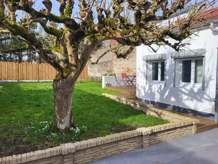 Belle Villa 5min à Pied Mer-8pers-3ch- Jardin-wifi - Wissant
