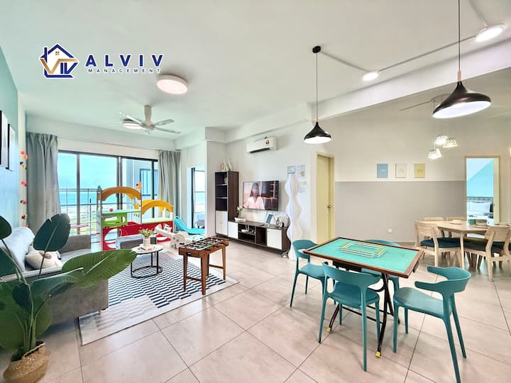 New! 3br Seaview/pool Table/6-11 Pax/jonker - Malacca