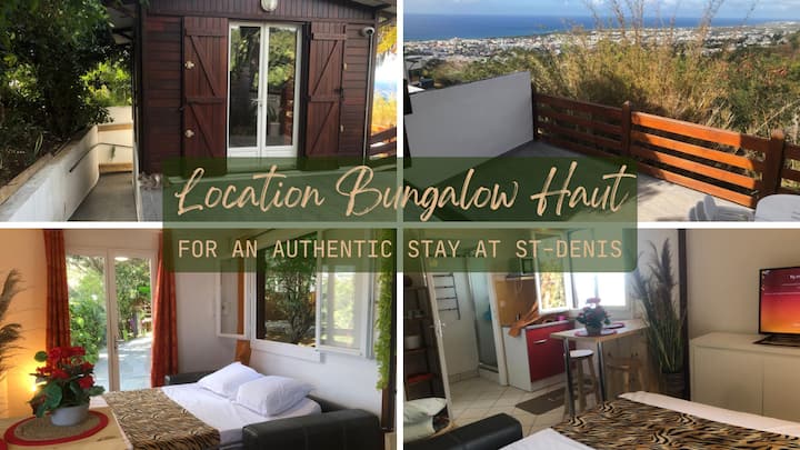 Charme & Calme à St-denis - Bungalow Haut - Saint-Denis