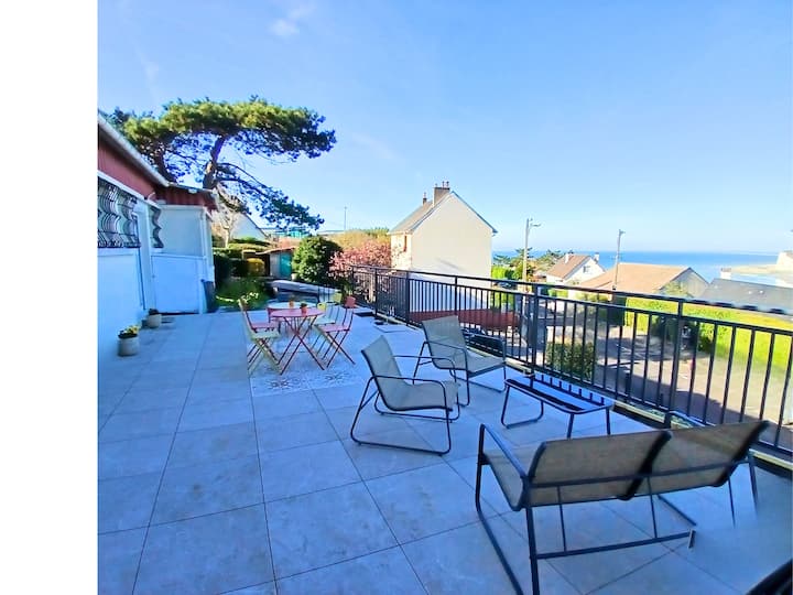Le Domaine Des Pins - Maison 2 Chambres Vue Mer - Le Tréport plage