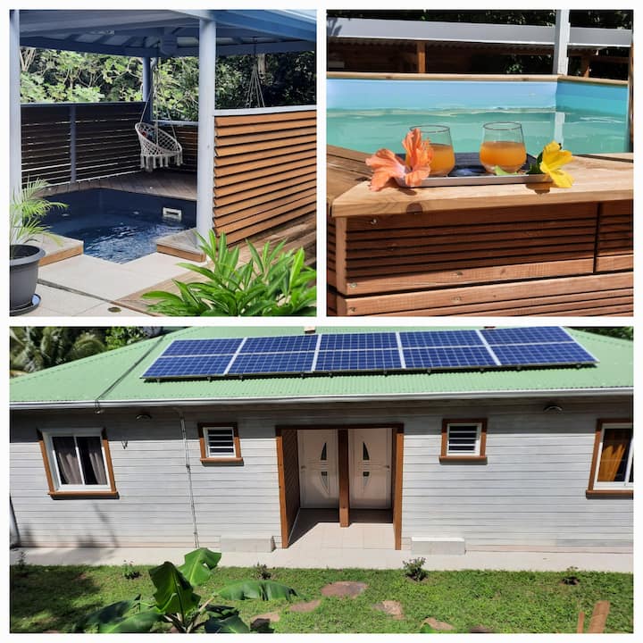 Cottage Les Ventilés - Appt Orange - Deshaies