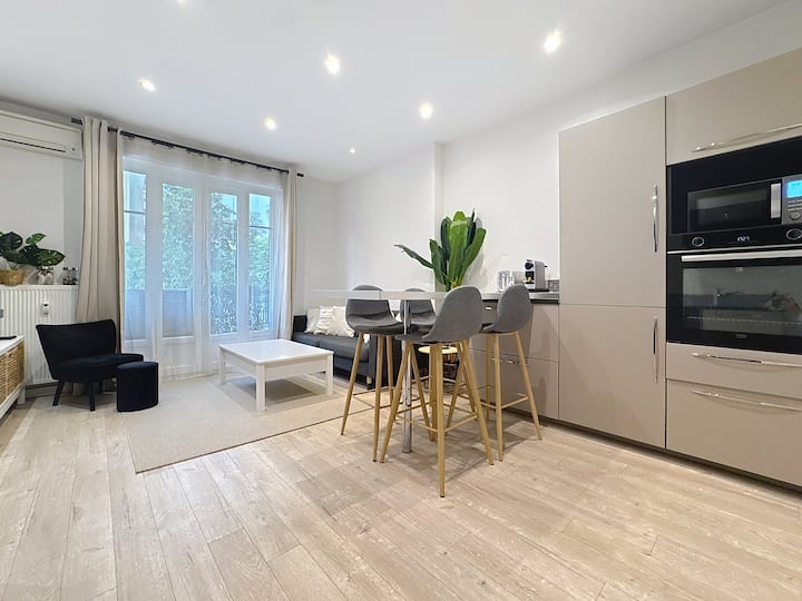 3p Climatisé Proche Mer, Idéal Pour Séjour à Nice - Nice