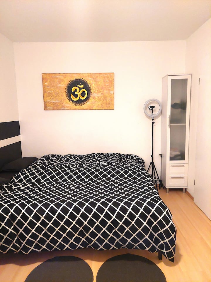 Lichtdurchflutete Zimmer  1 Gast 45 €- 2 Gäste 70€ - Wiesbaden