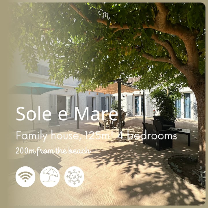 Villa Sole E Mare | Clim, Wi-fi, Grand Jardin - Biguglia
