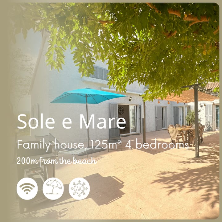 Villa Sole E Mare | Clim, Wi-fi, Jardin, By Milie - Haute-Corse