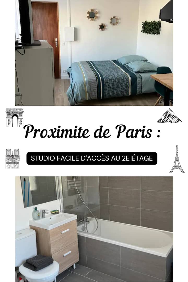 #3 Proximité De Paris : Studio Au 2e éTage - Montreuil