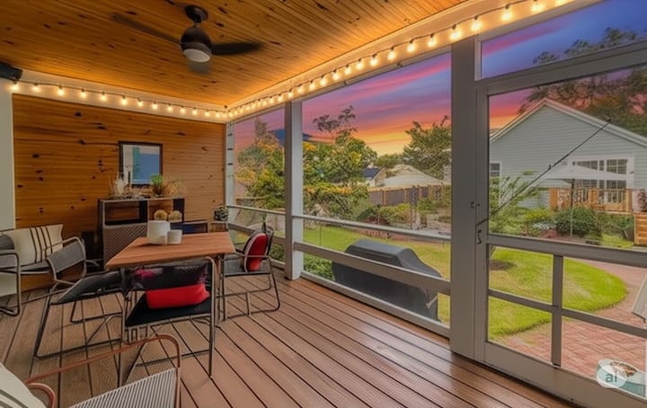 Golf Cart-chef Kitchen-screened Porch-holiday Stay - Cape Charles, VA