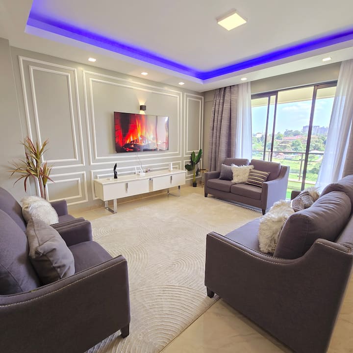 Serene 2br W/ Pool, Gym & Breakfast Included - Nairobi