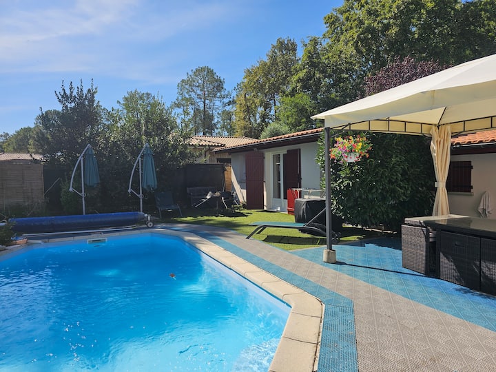 Logement Avec Piscine Au Calme à Cazaux - Dune du Pilat